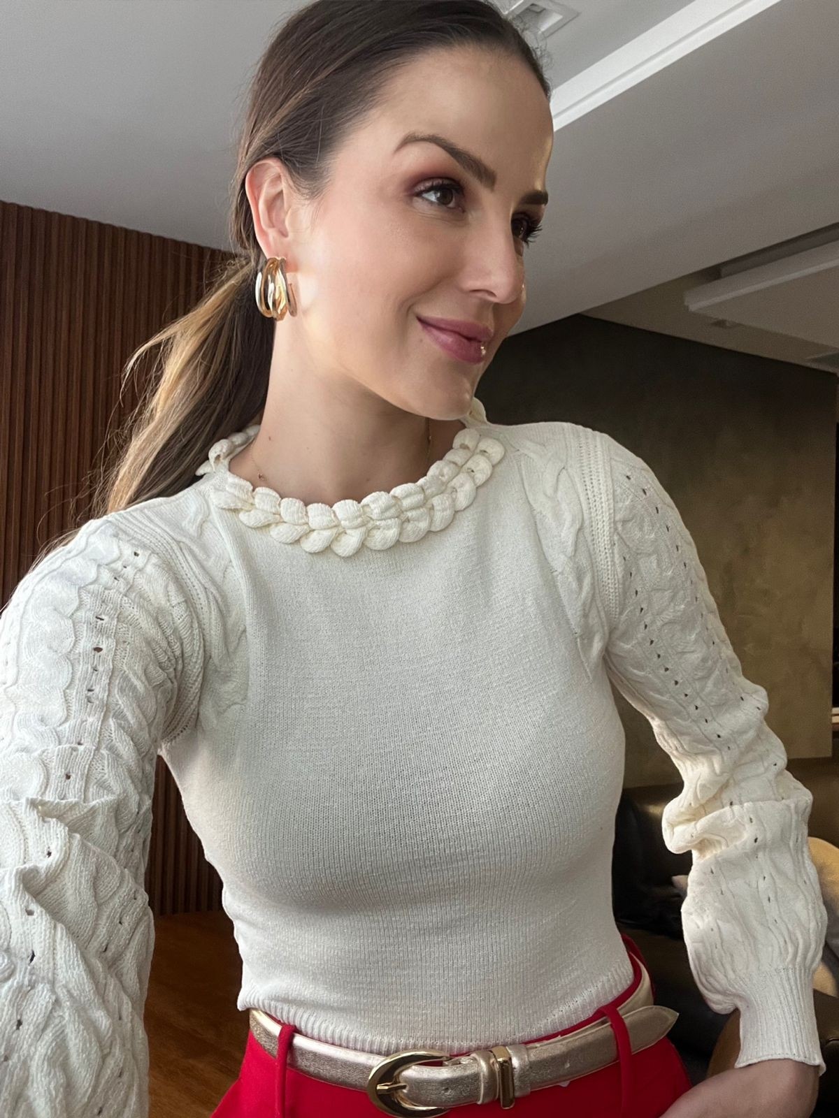 TRICOT SINARA OFF WHITE