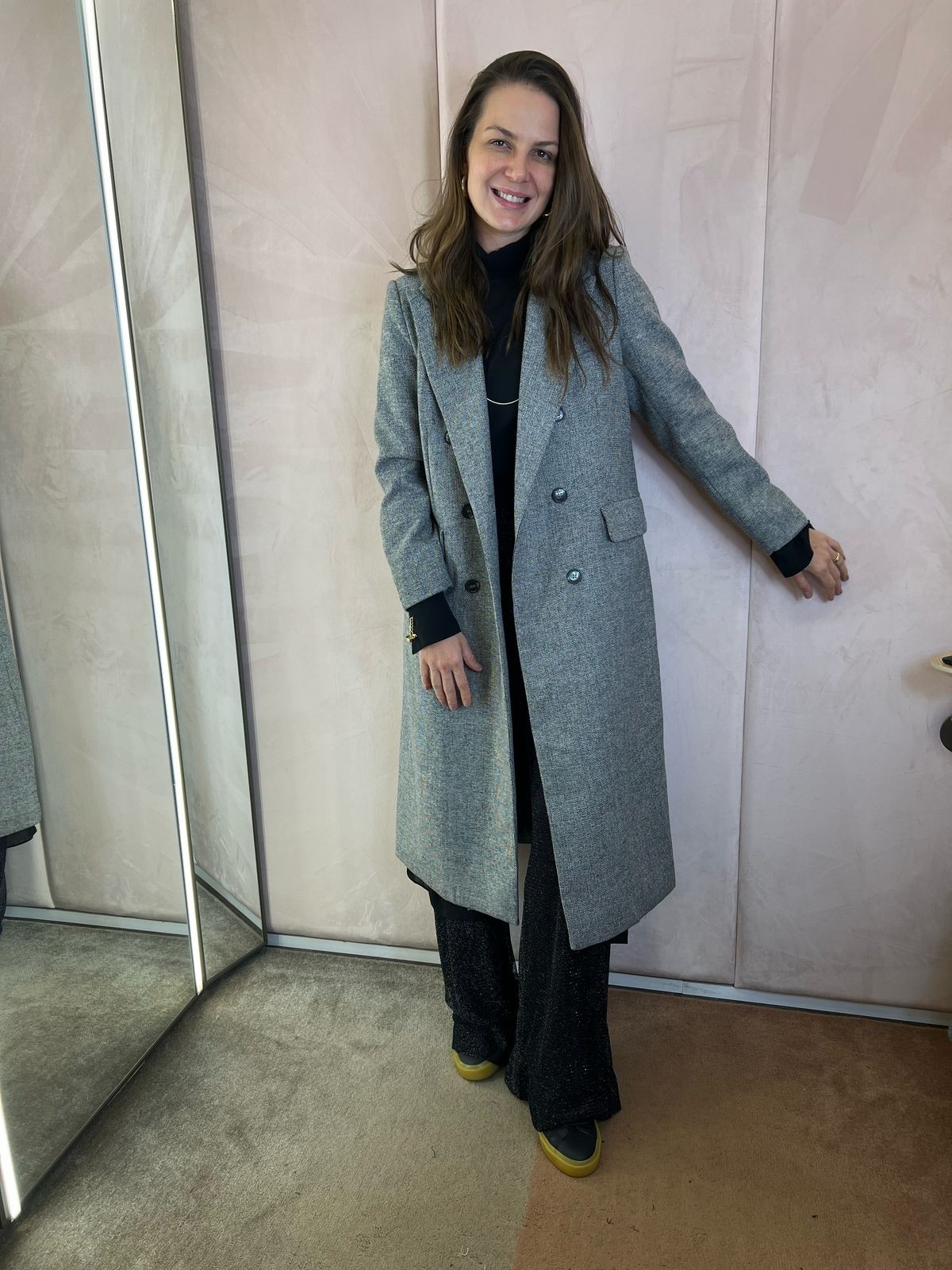 CASACO LESIANE CINZA | ROUPAS